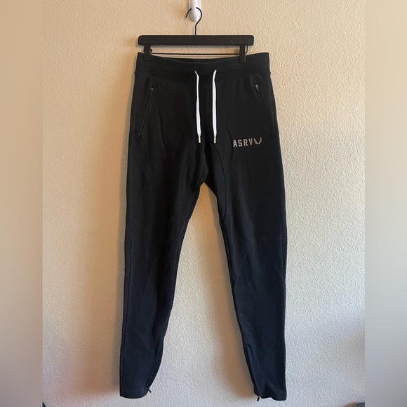 ASRV | Pants | Asrv Aesthetic Revolution Black Jogger Sweatpants Mens ...